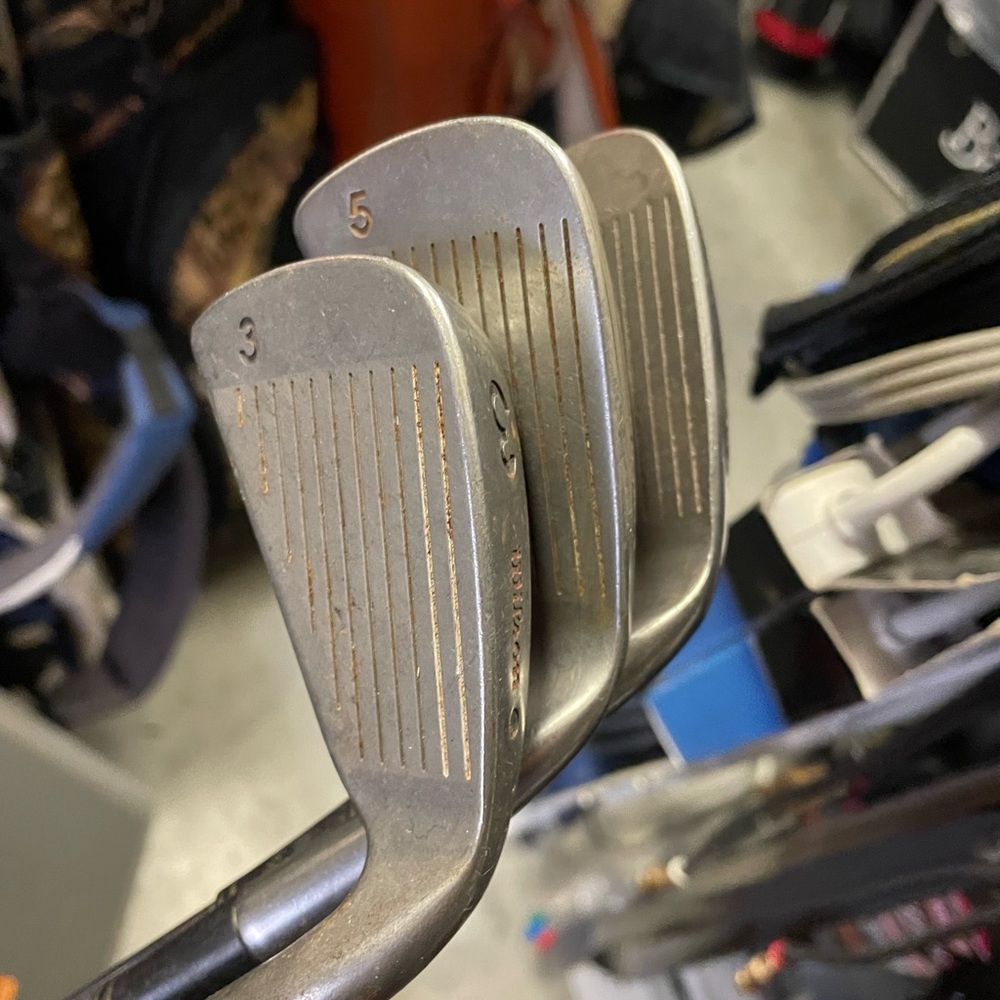 Wilson 1200 Irons 3 Pc Set In Left Handed - Gem